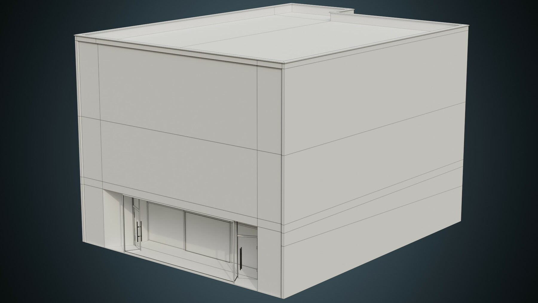 ArtStation - Building 9B | Game Assets