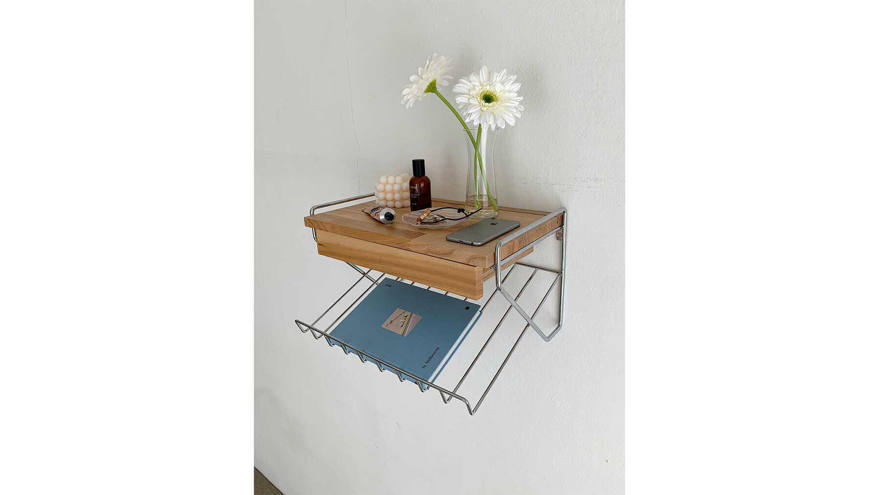 ArtStation - Magazine Rack Wall Shelf Mini Table | Resources