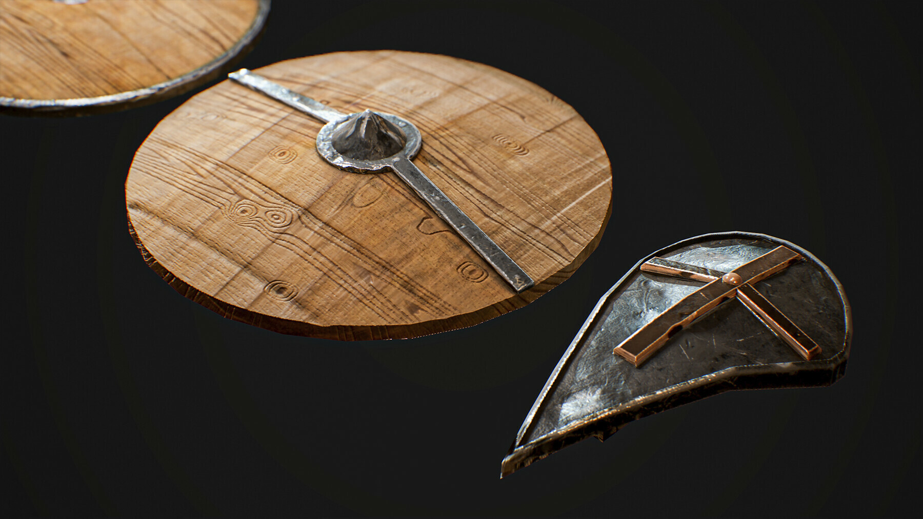 ArtStation - 30 Shield Models Game-Ready | Game Assets