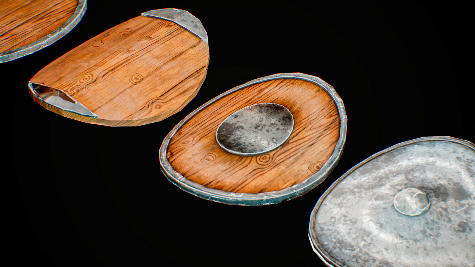 ArtStation - 30 Shield Models Game-Ready | Game Assets