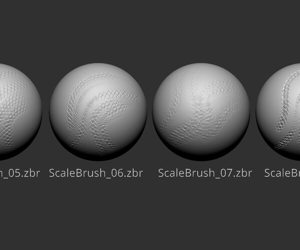 ArtStation - Dragon Scale Brushes and Alphas Pack 2 | Brushes