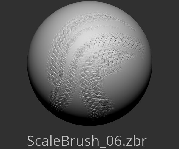 ArtStation - Dragon Scale Brushes and Alphas Pack 2 | Brushes