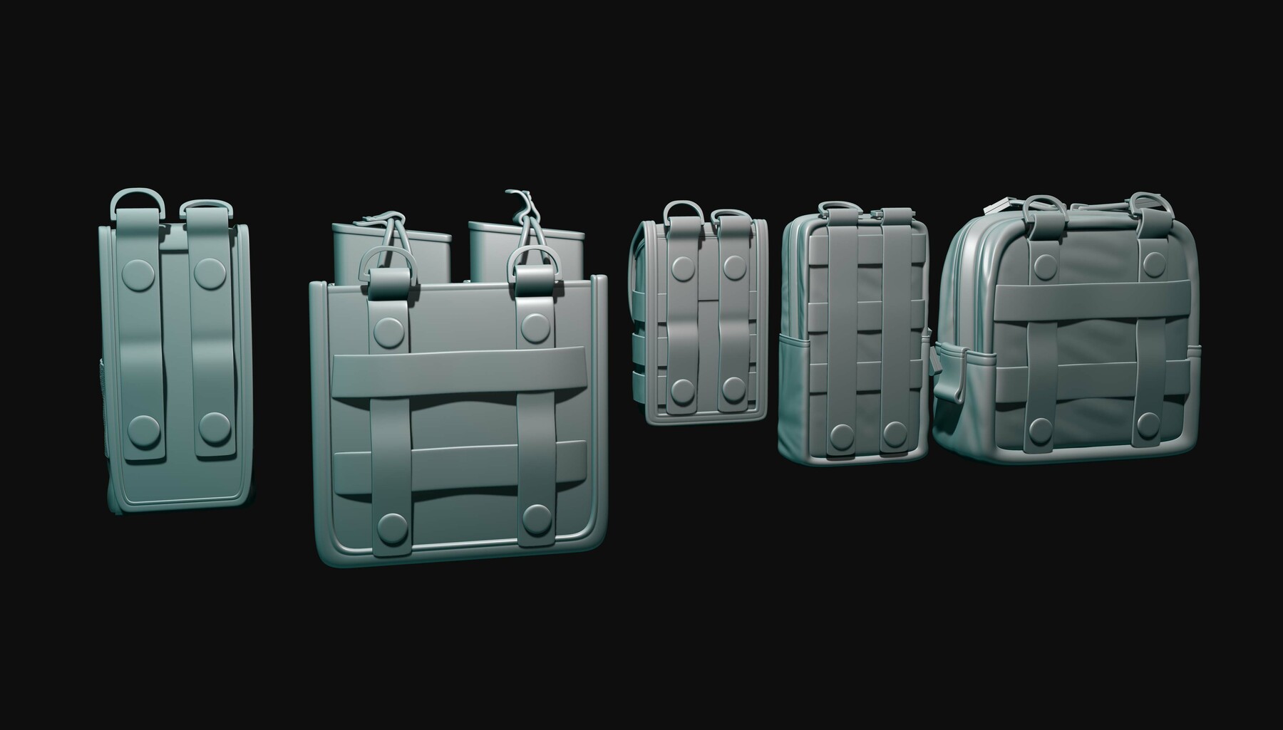 ArtStation - Military Rig - Kitbash Pack Vol.1 [Realistic High Poly ...