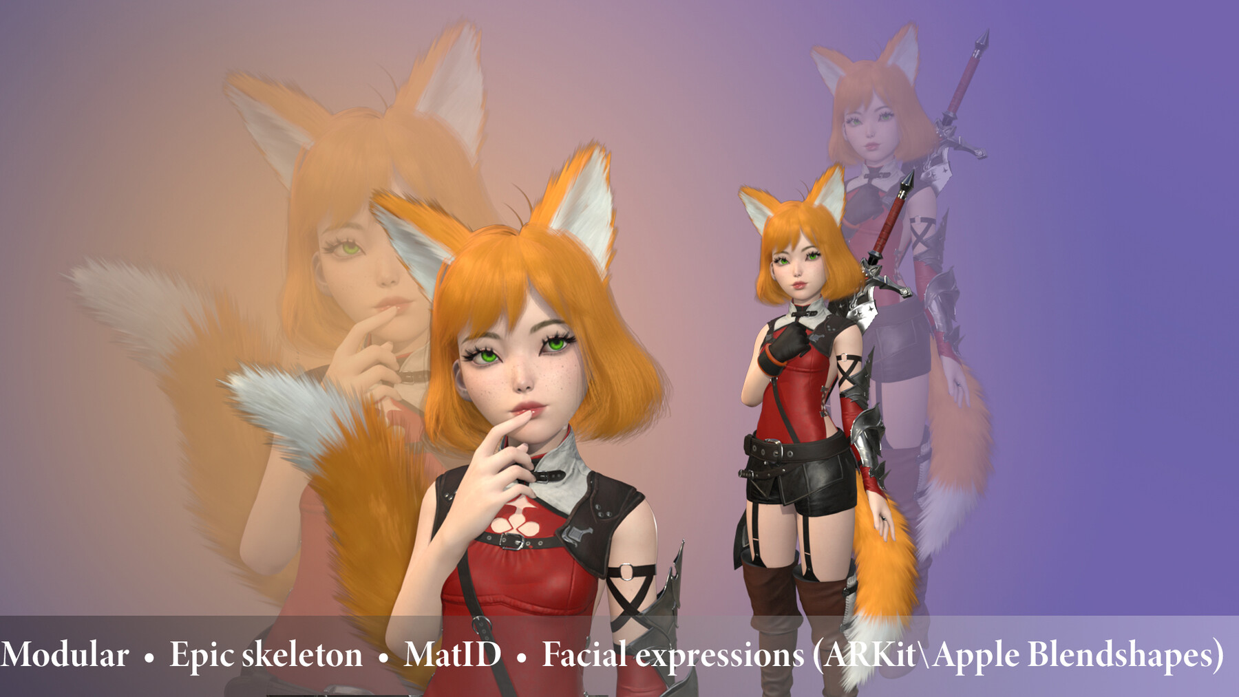 ArtStation - Fox Loli | Game Assets