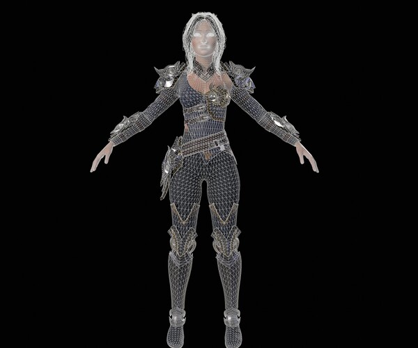 ArtStation - Woman Warrior | Game Assets