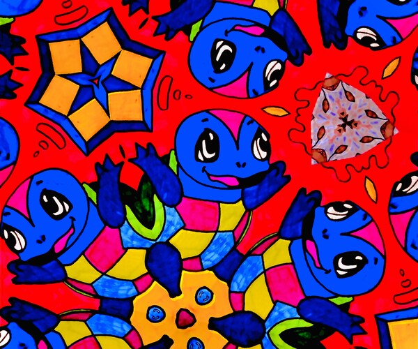 ArtStation - Pokémon digital art created and designed in Santa Cruz ...