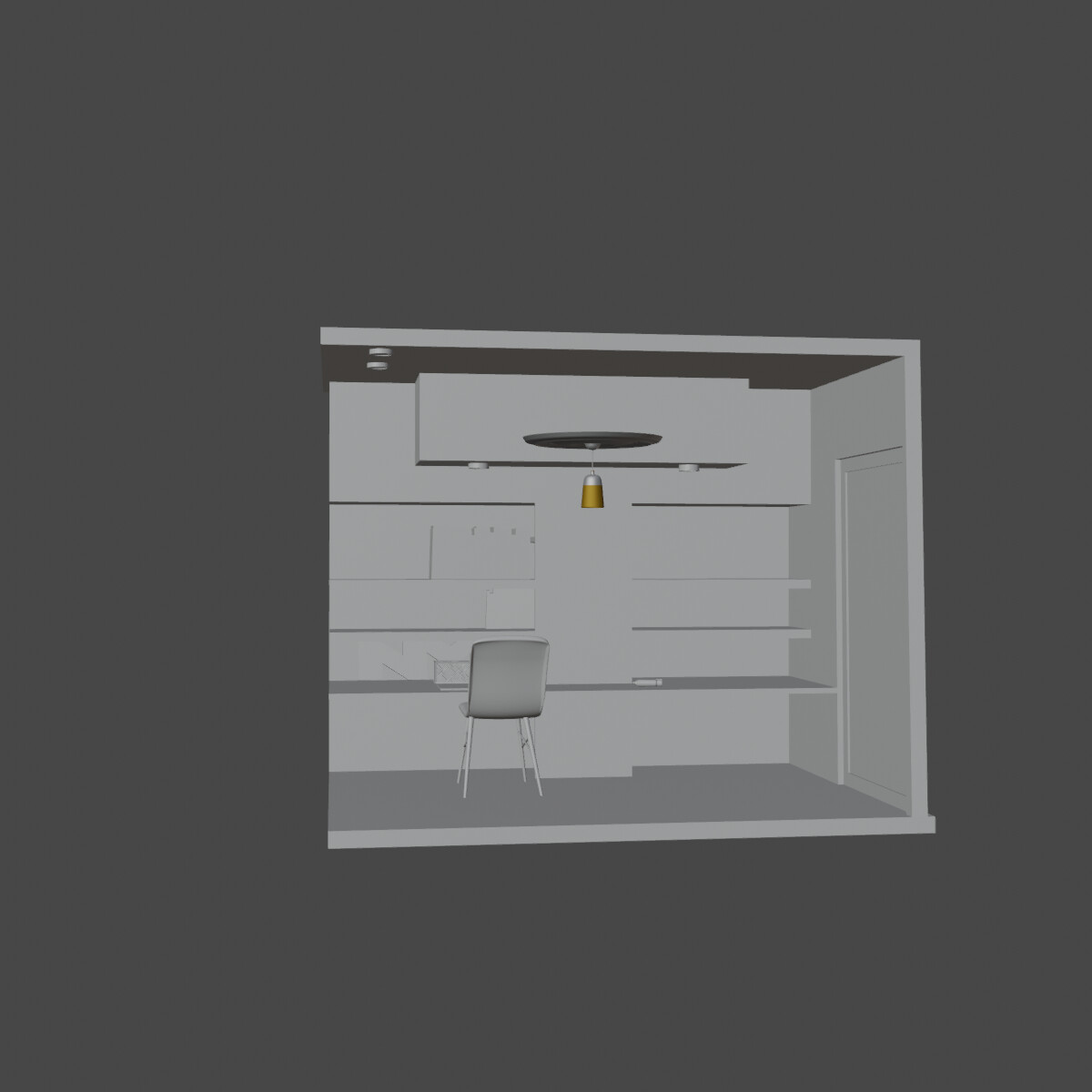 ArtStation - 3D Realistic Study Room | Game Assets