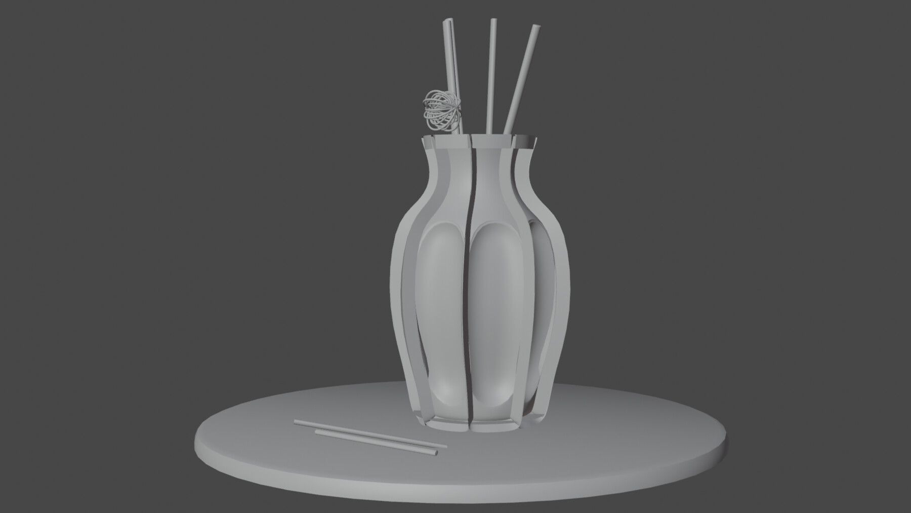 ArtStation - 3D Realistic Red Vase Decor | Game Assets