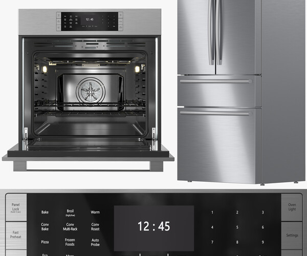 ArtStation - Bosch Appliance Collection 04 | Resources