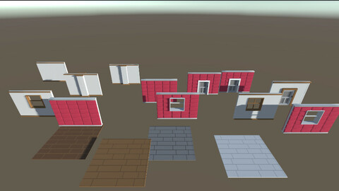 ArtStation - Low Poly Assets For Unity Part 1 | Resources