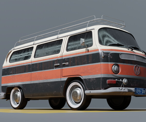 ArtStation - Volkswagon T2 | Resources