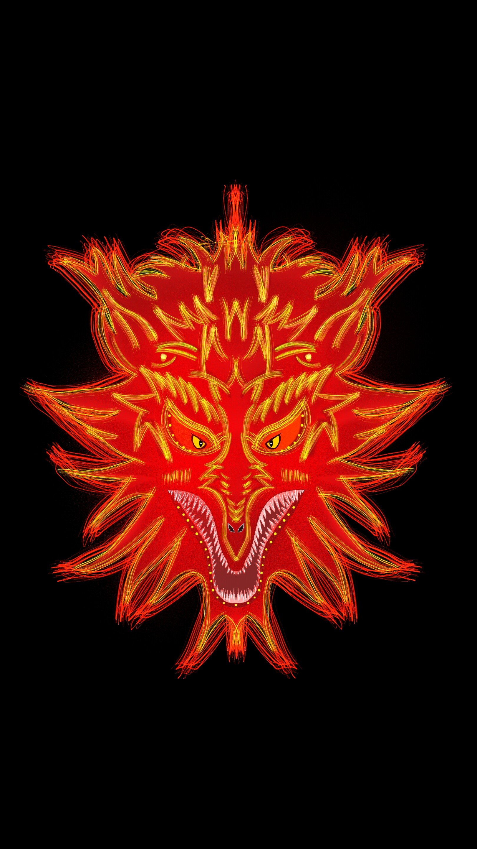 ArtStation - Dragon neon | Artworks