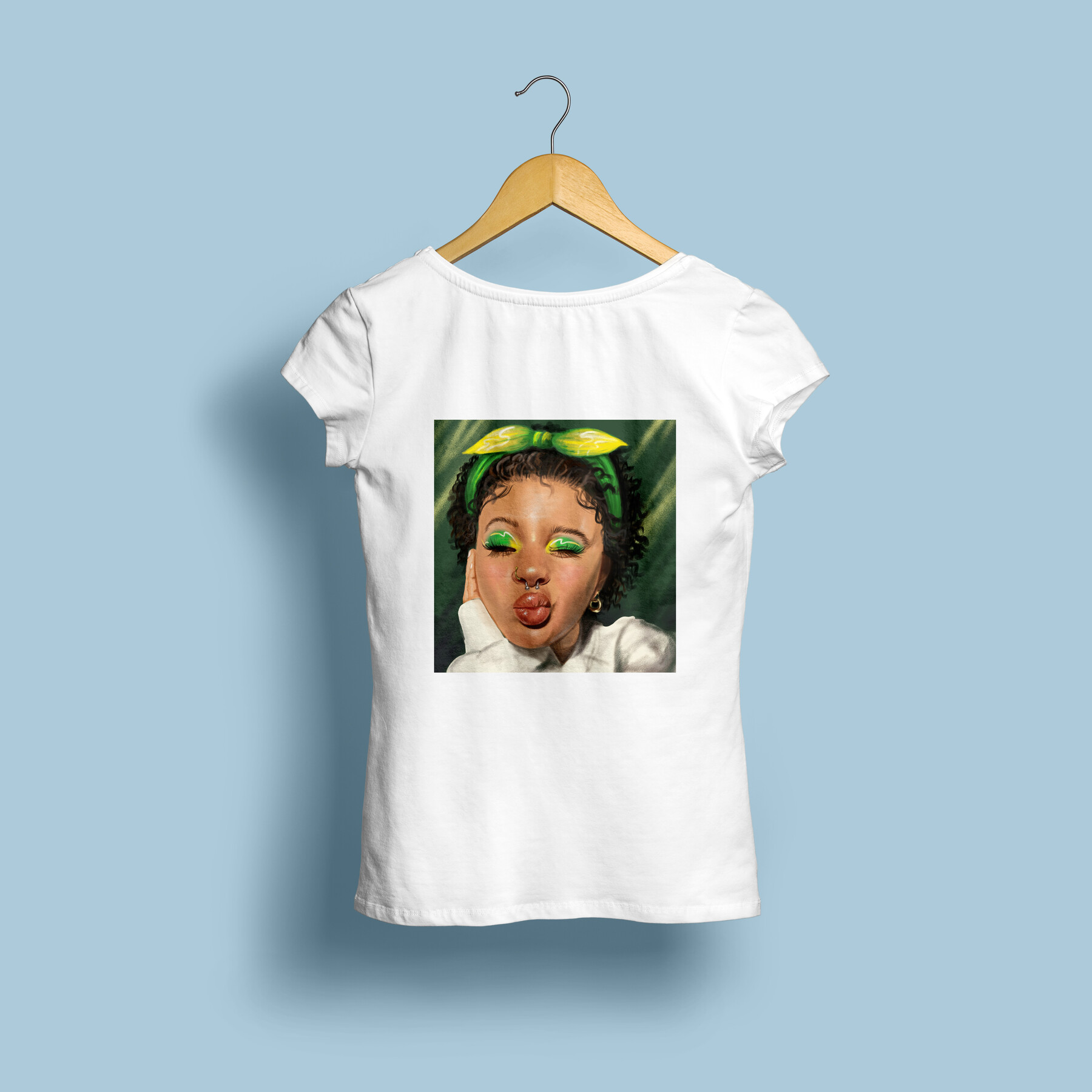 ArtStation - Green portrait | Artworks