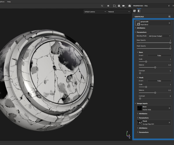 ArtStation - Mask Blend Between Two Mask for Painter | Resources