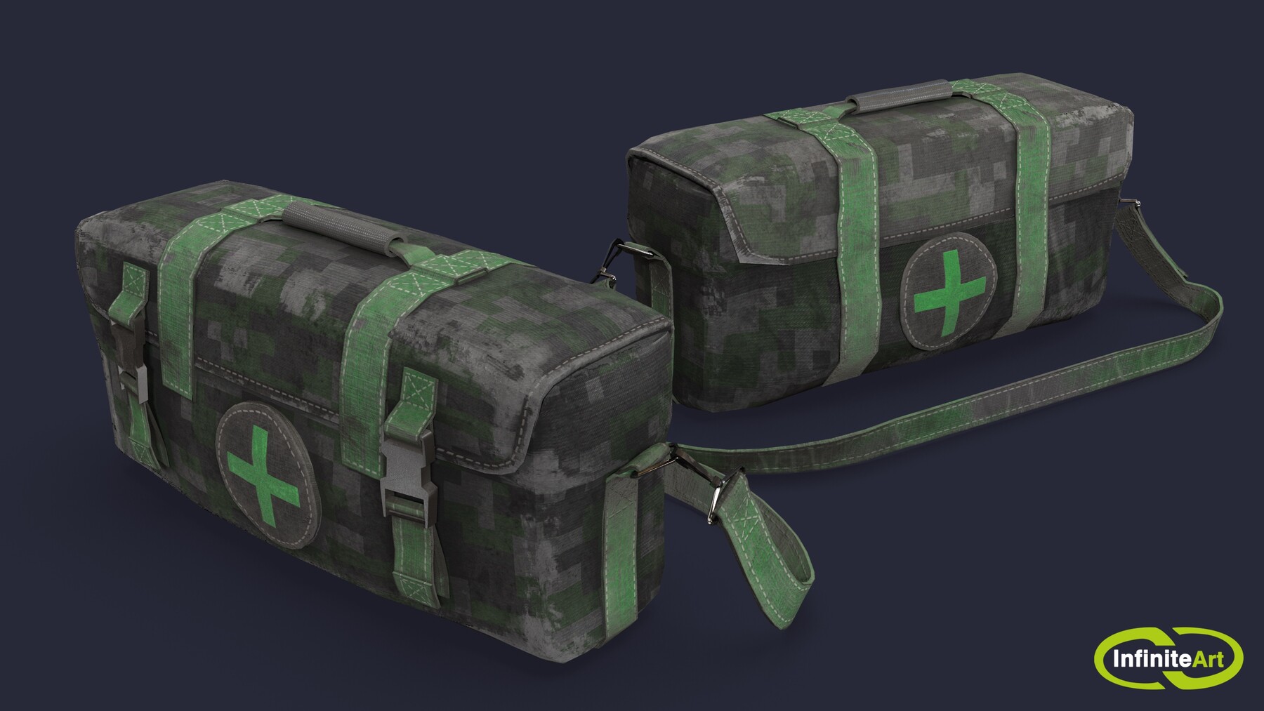 ArtStation - Medical Bag | Game Assets
