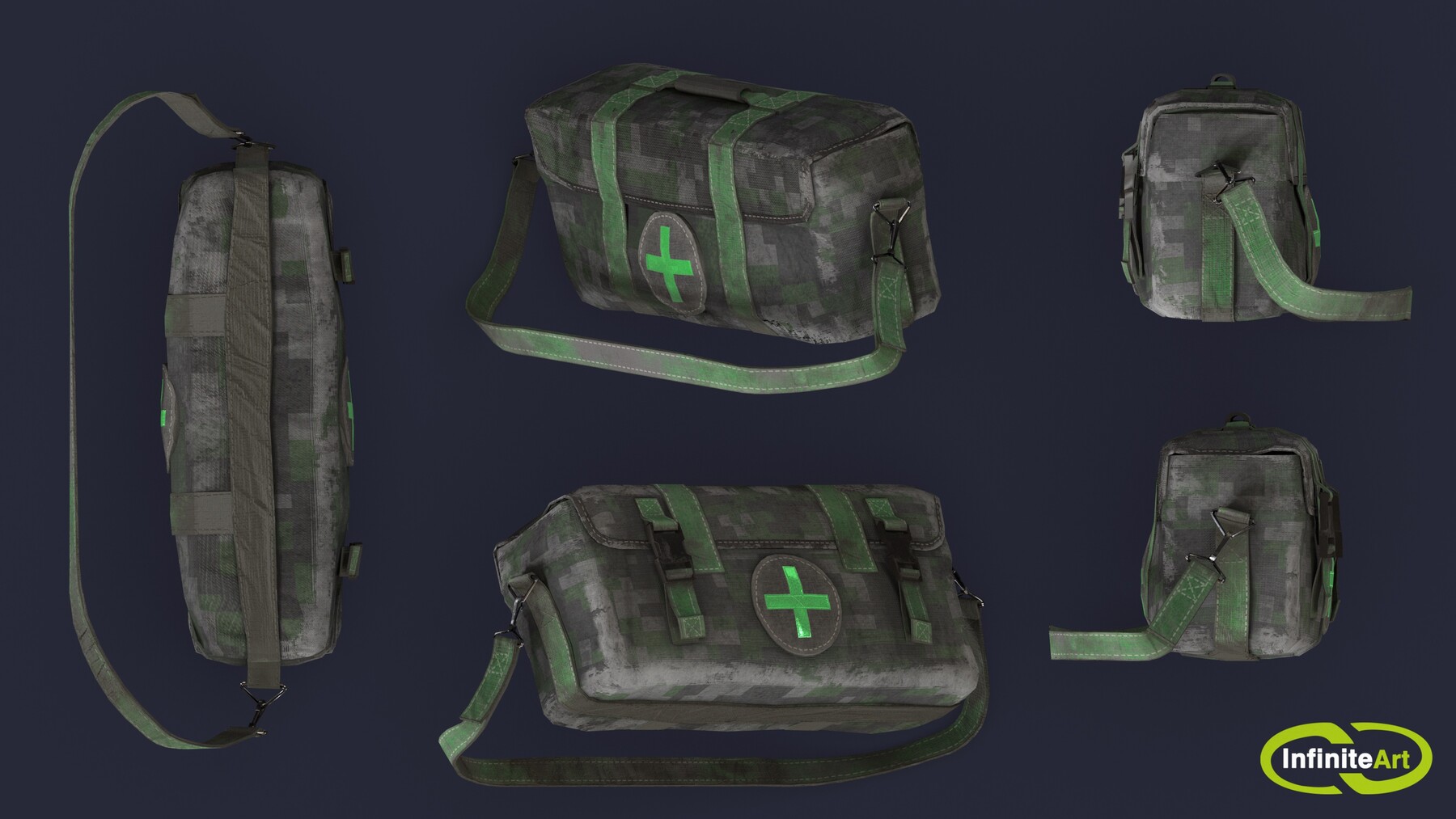 ArtStation - Medical Bag | Game Assets