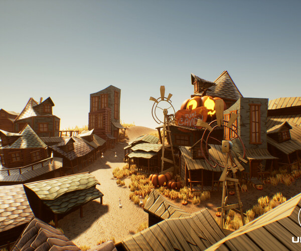 ArtStation - Stylized Farm - Unreal Engine 5 | Resources