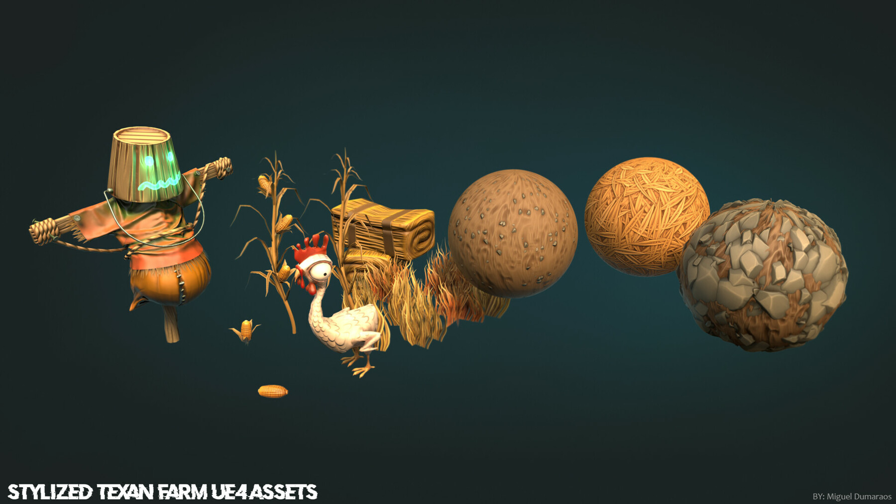 ArtStation - Stylized Farm - Unreal Engine 5 | Resources