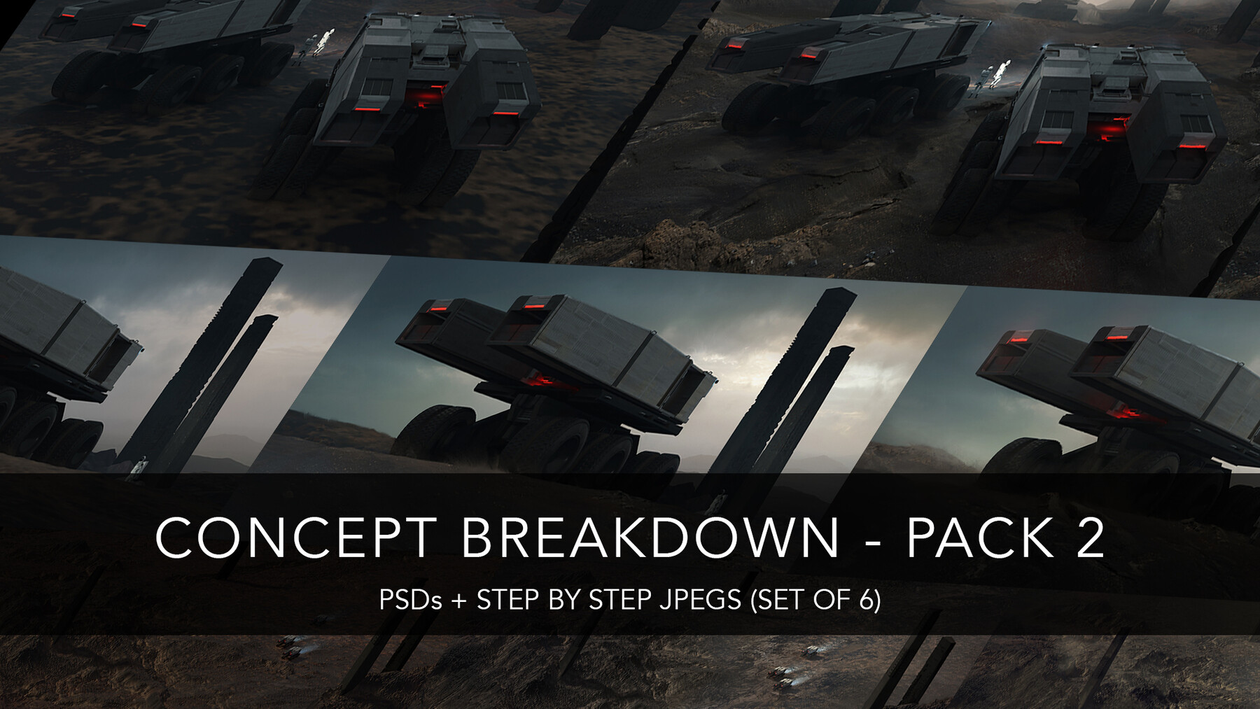 ArtStation - Concept Breakdown - Pack 2 | Tutorials