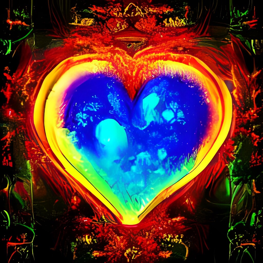 ArtStation - Heart Colorfull 4000 image pack | Artworks