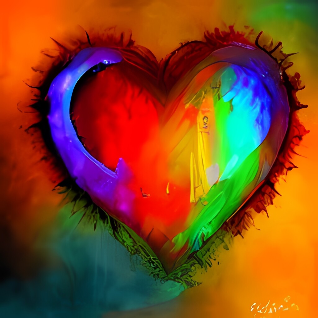 ArtStation - Heart Colorfull 4000 image pack | Artworks