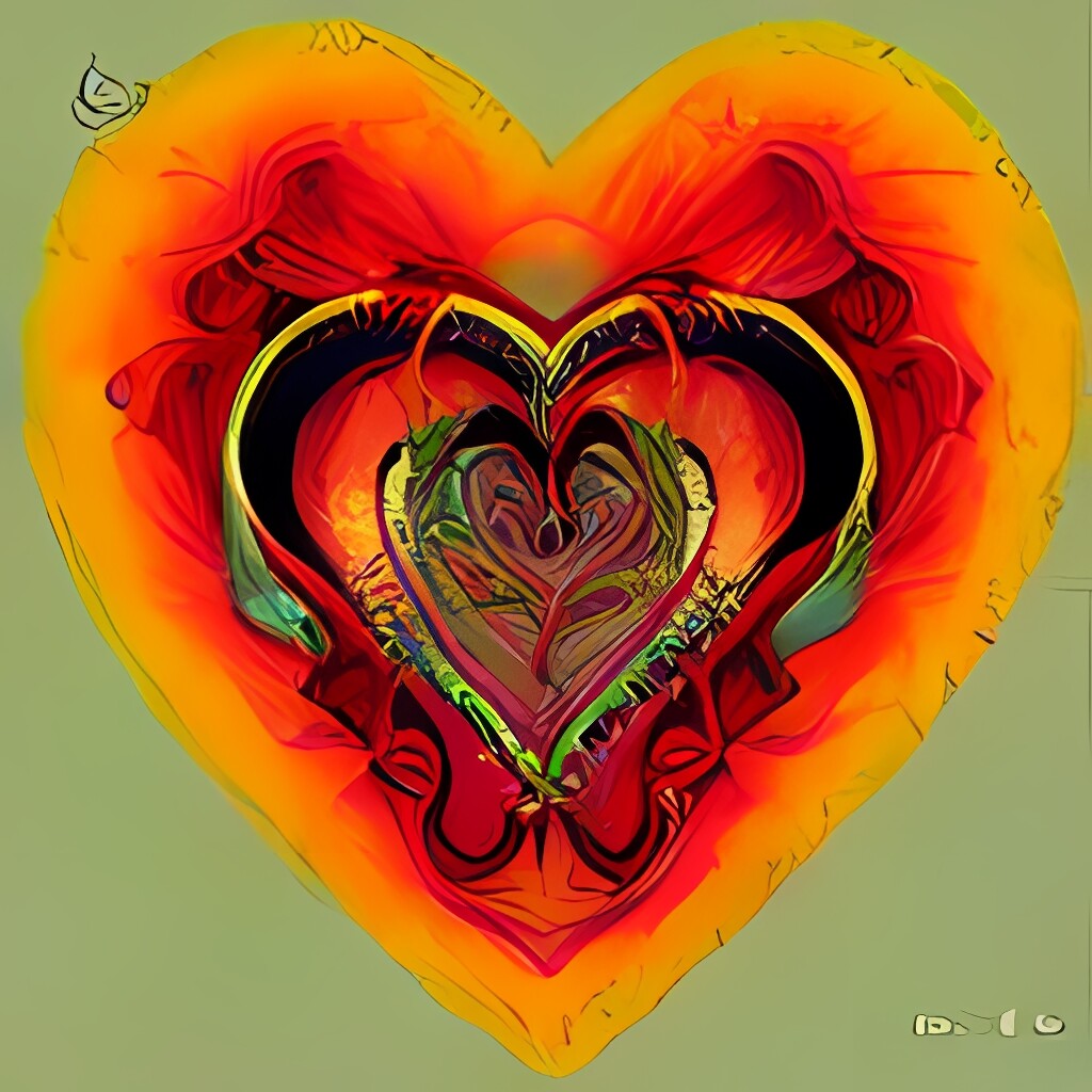 ArtStation - Heart Colorfull 4000 image pack | Artworks