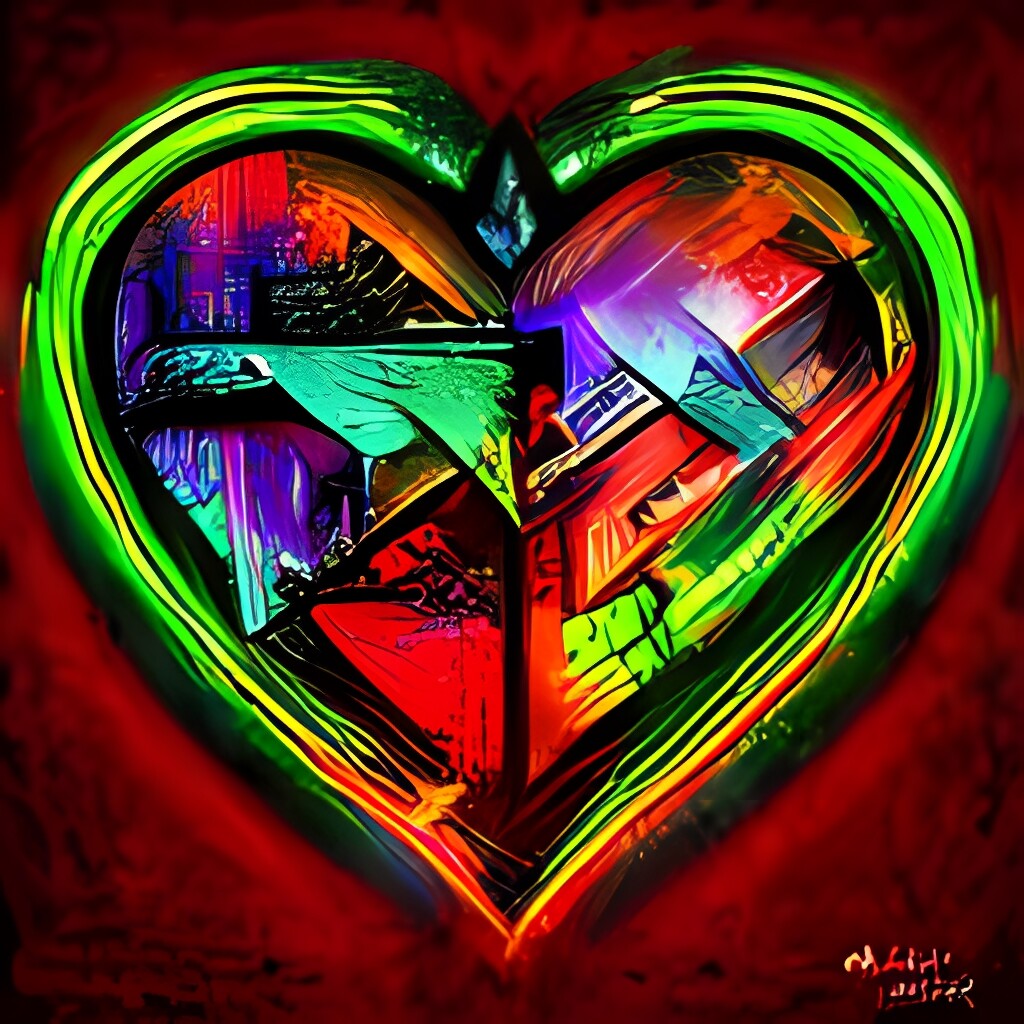 ArtStation - Heart Super cyberpunk 800 image pack | Artworks