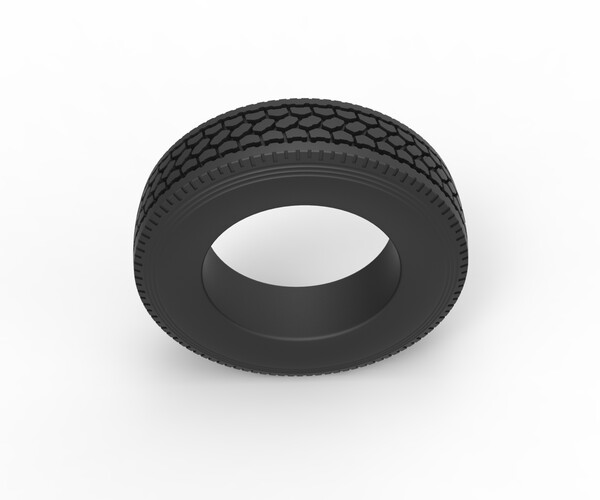 ArtStation - 3D printable Diecast Roadmaster RM275 truck tire Scale 1: ...