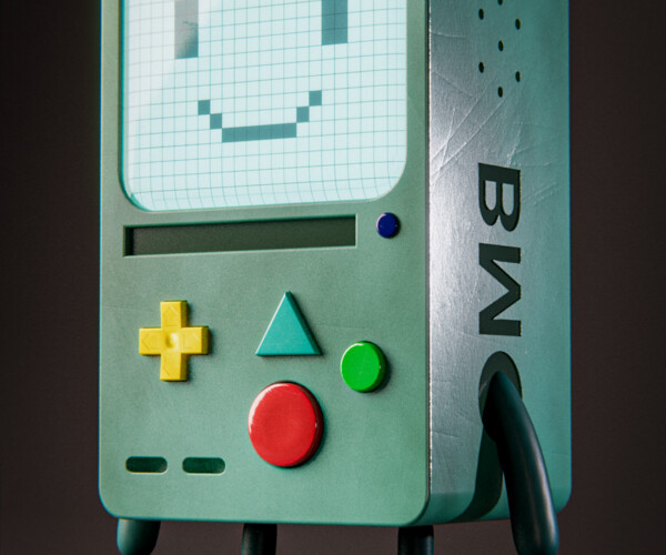 ArtStation - BMO 3D Model | Game Assets