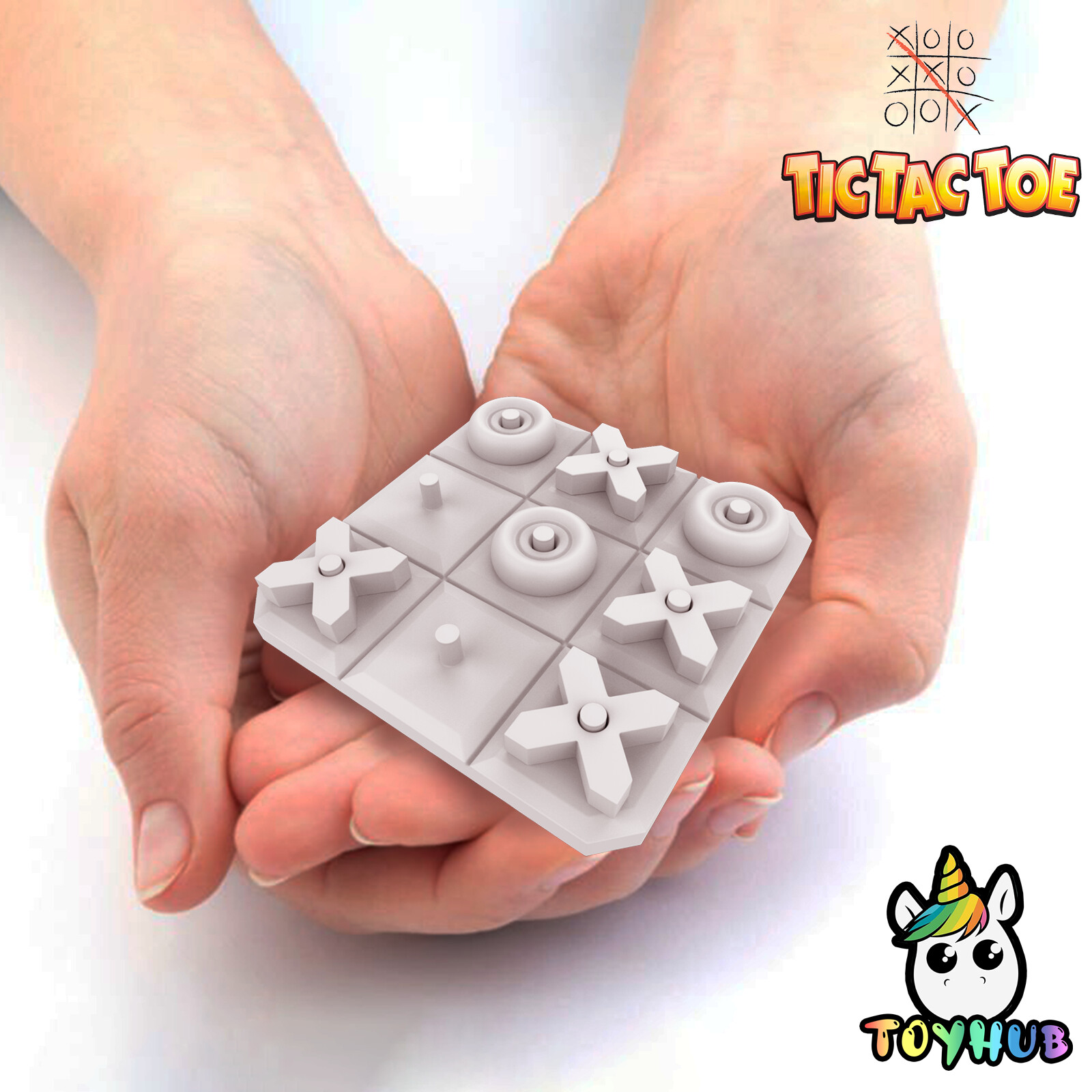 ArtStation - 'TIC TAC TOE' POCKET EDITION 2.0: PLAY ANYTIME ANYWHERE (3D Printing) | Resources