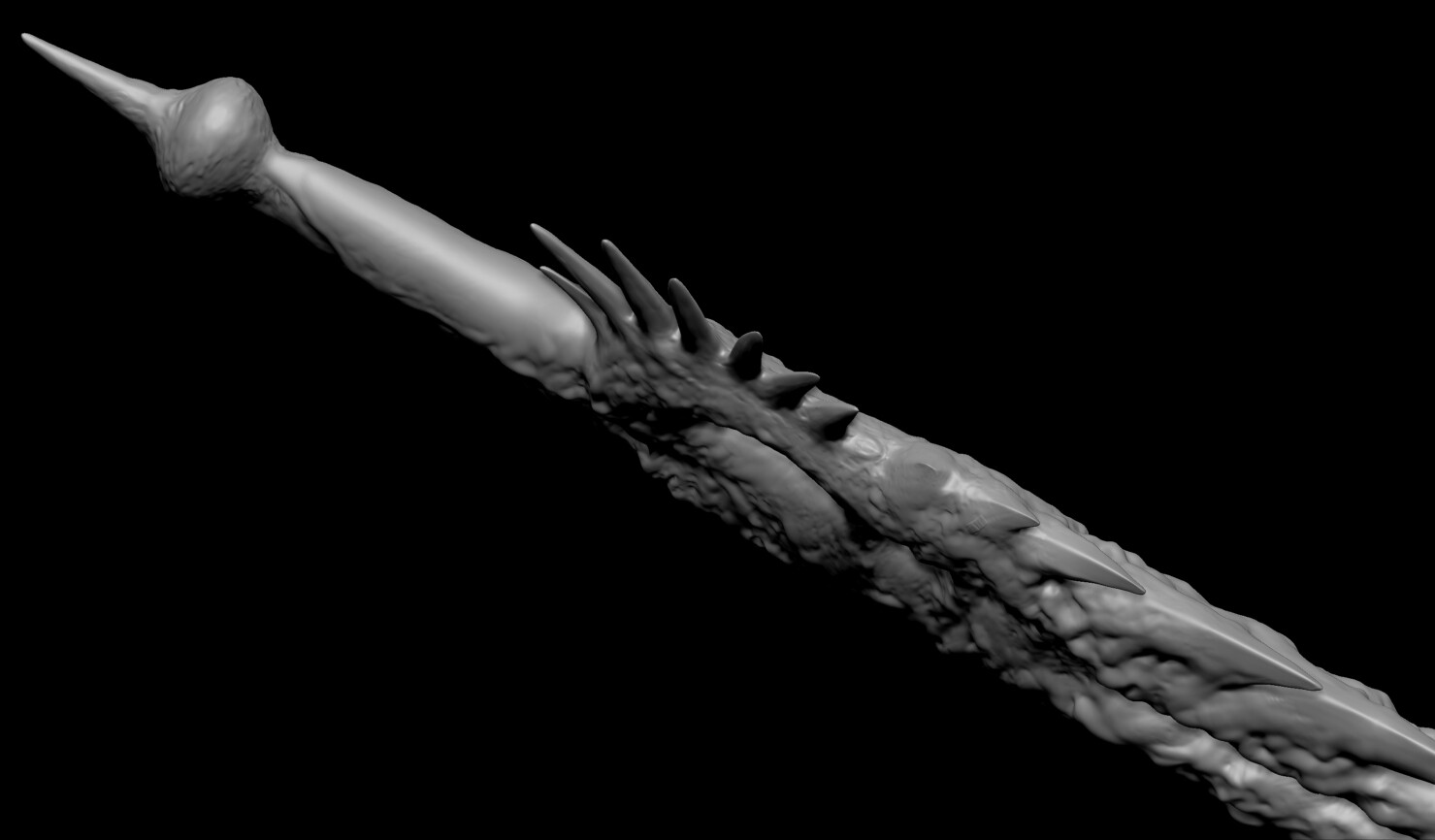 ArtStation - 3D PRINTABLE SUB ZERO ICE SWORD - MORTAL KOMBAT MOVIE 2021 ...