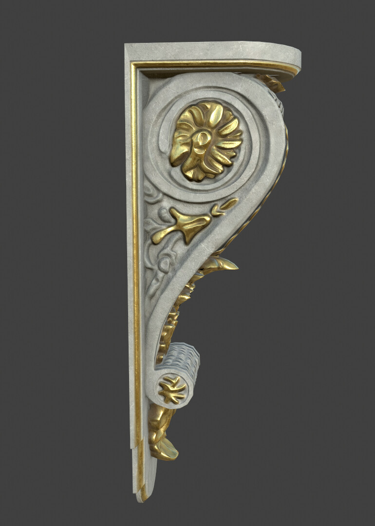 ArtStation - Textured Low Poly Corbles-Collection - 5 pieces | Game Assets