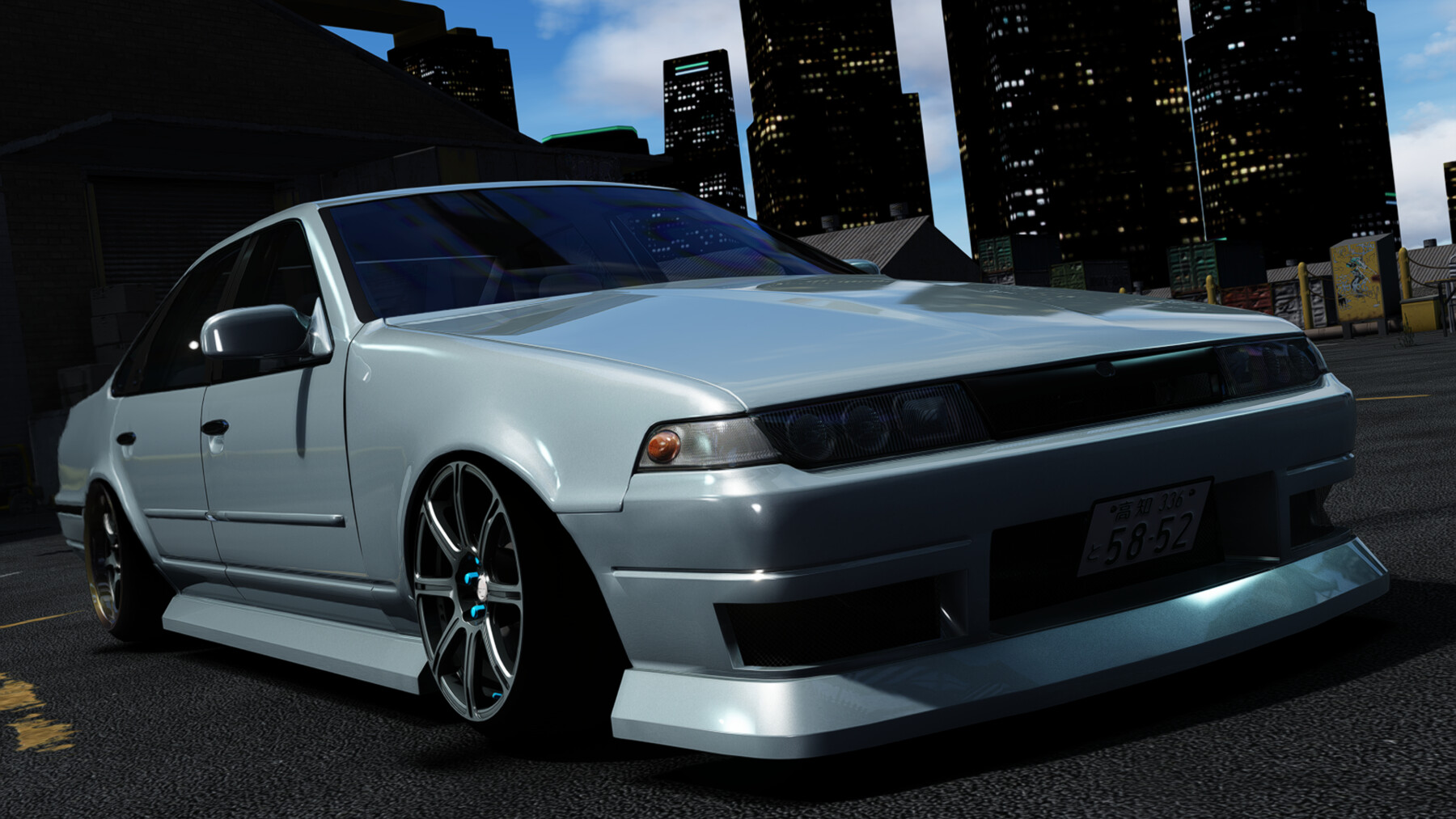 ArtStation - Nissan Cefiro A31 | Game Assets
