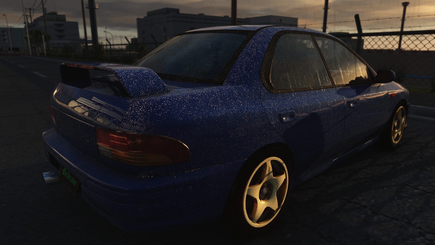 ArtStation - Subaru Impreza GC8 WRX | Game Assets