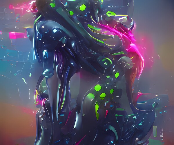 ArtStation - Alien Liquid 100 image pack | Artworks