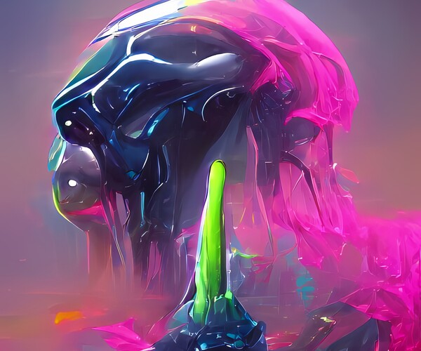 ArtStation - Alien Liquid 100 image pack | Artworks