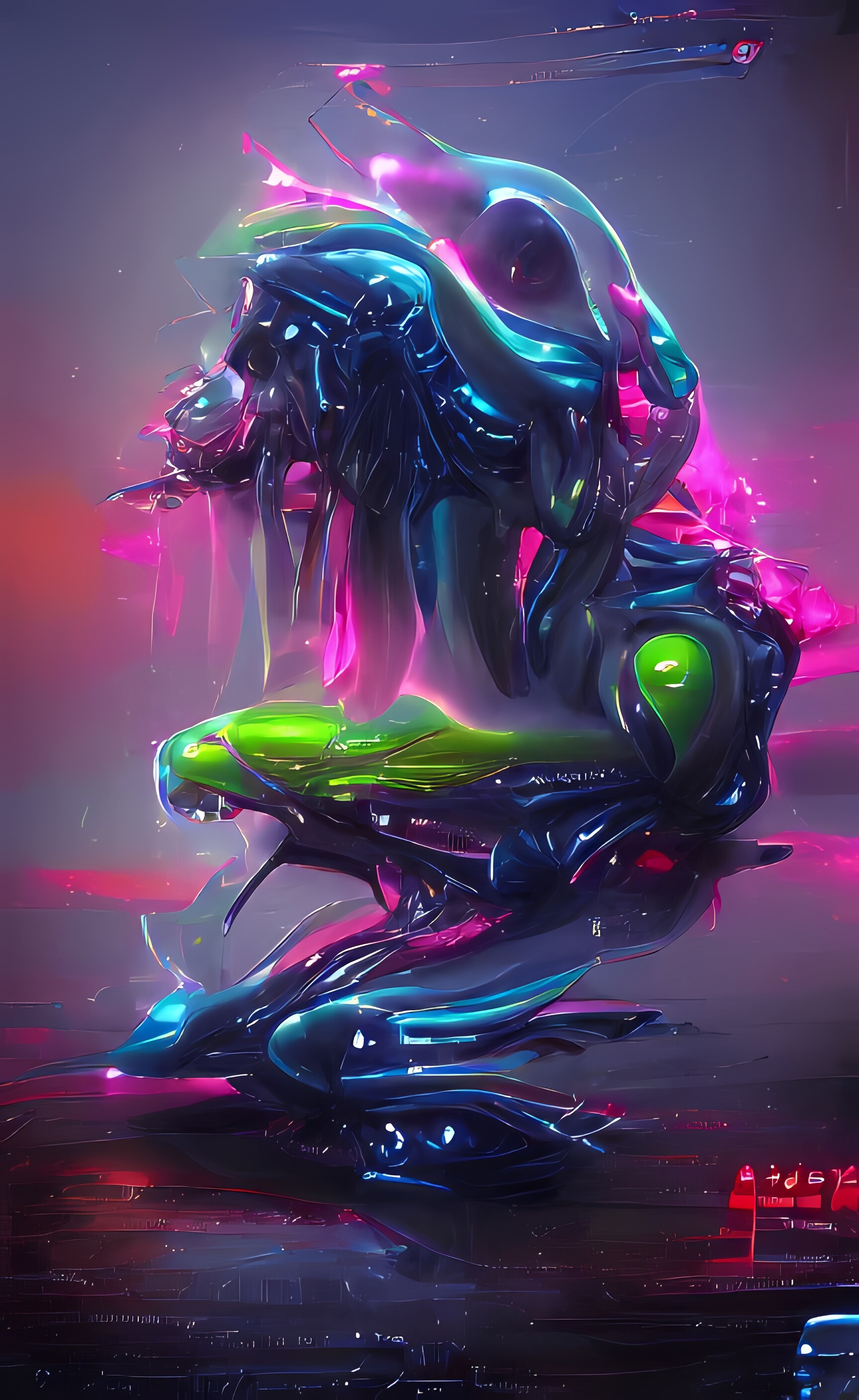 ArtStation - Alien Liquid 100 image pack | Artworks