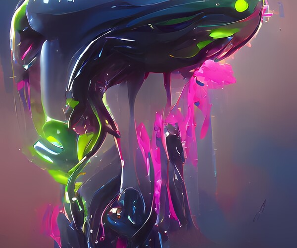 ArtStation - Alien Liquid 100 image pack | Artworks