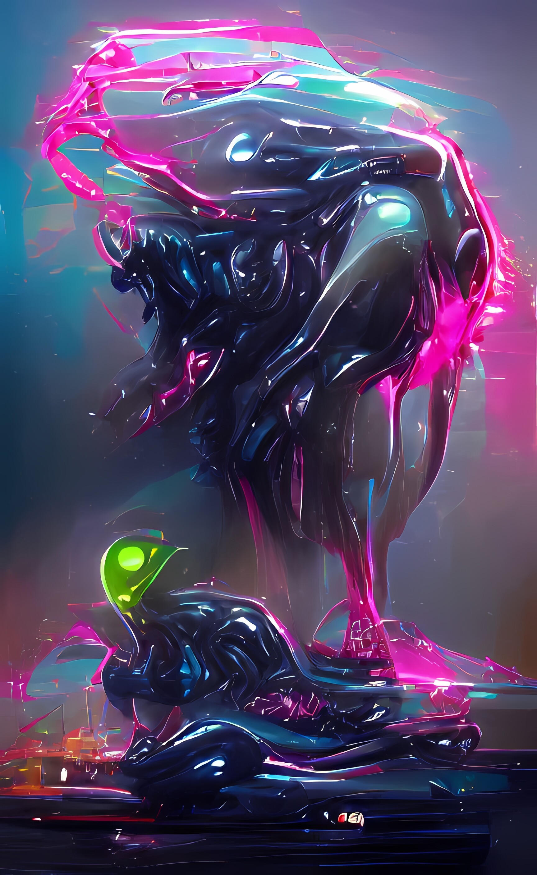 ArtStation - Alien Liquid 100 image pack | Artworks
