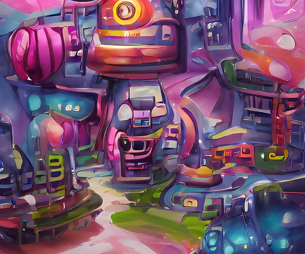 ArtStation - Candy Factory 100 image Pack | Artworks