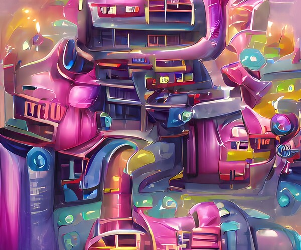ArtStation - Candy Factory 100 image Pack | Artworks