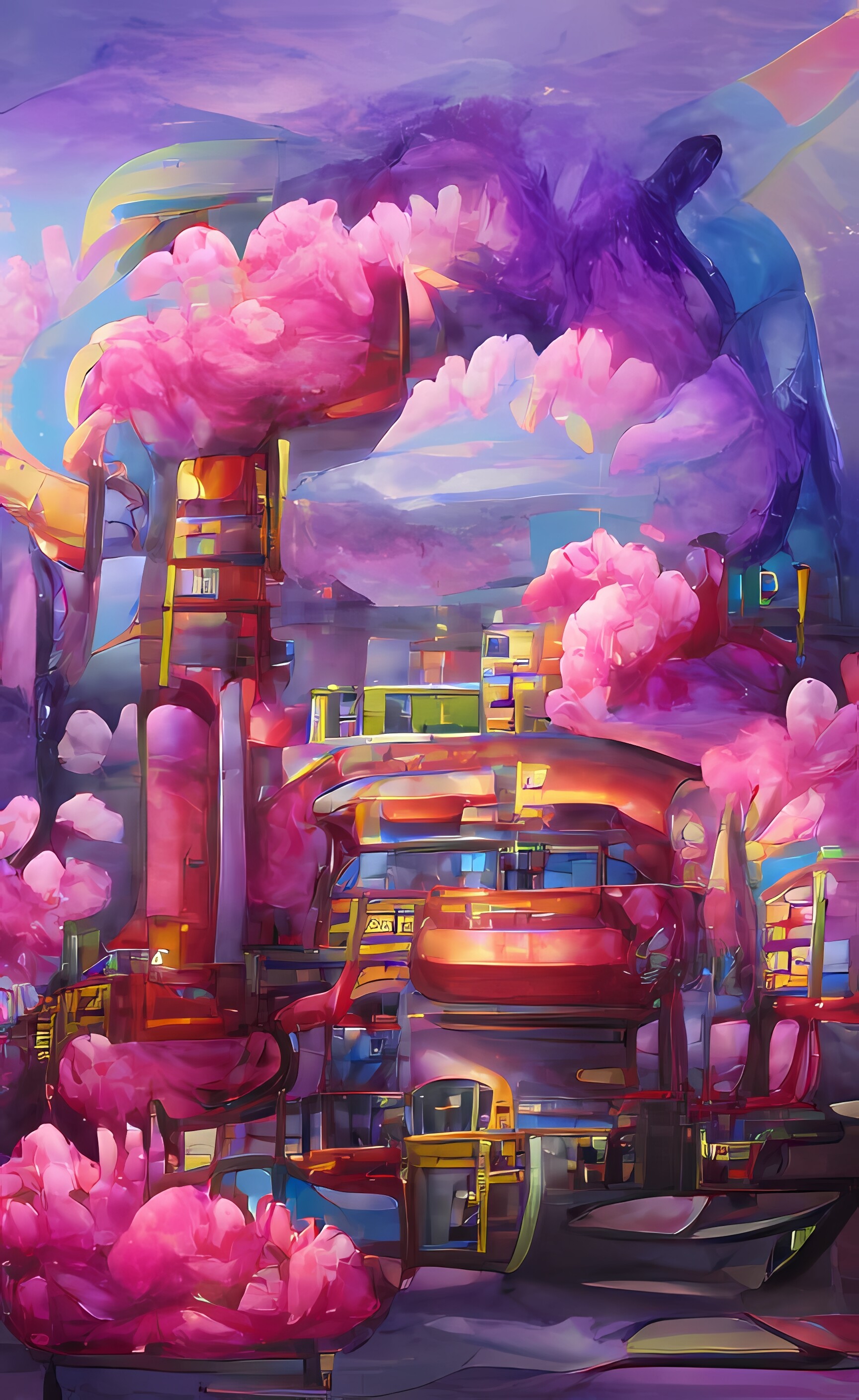 ArtStation - Candy Factory 100 image Pack | Artworks