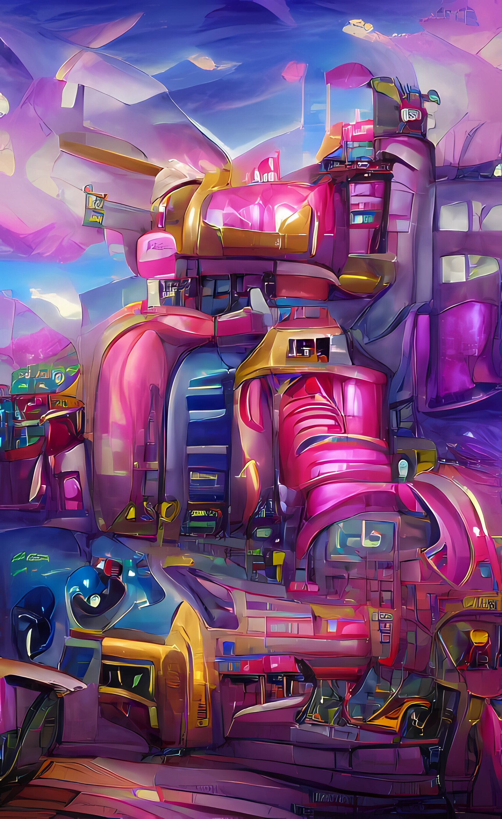 ArtStation - Candy Factory 100 image Pack | Artworks