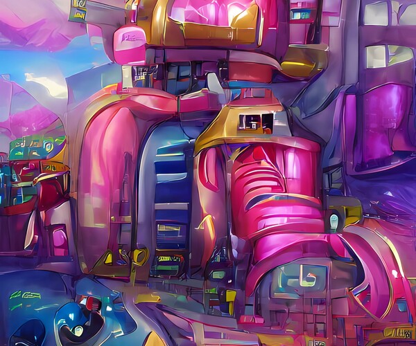 ArtStation - Candy Factory 100 image Pack | Artworks