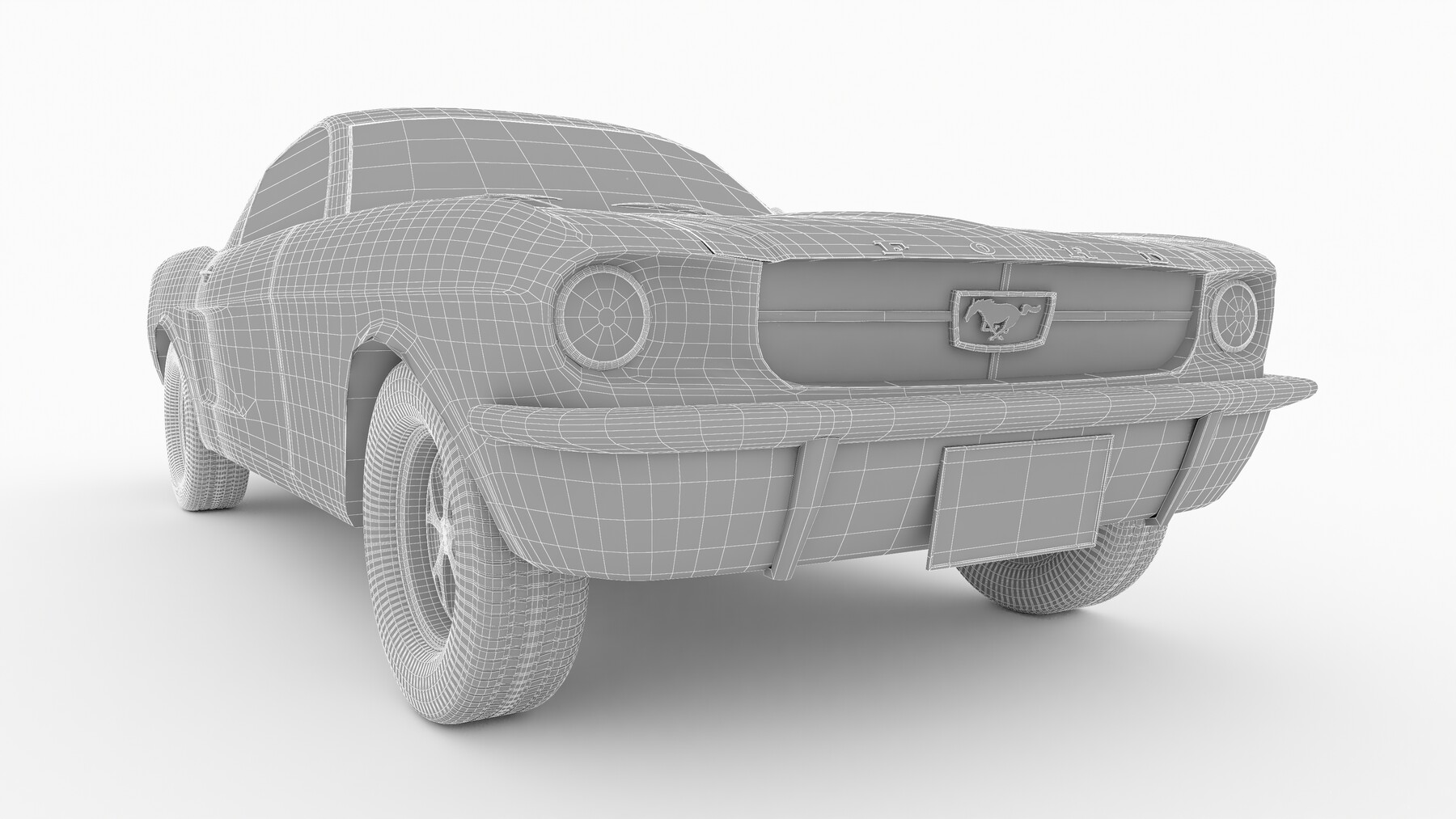 ArtStation - Ford Mustang Fastback 4K | Resources