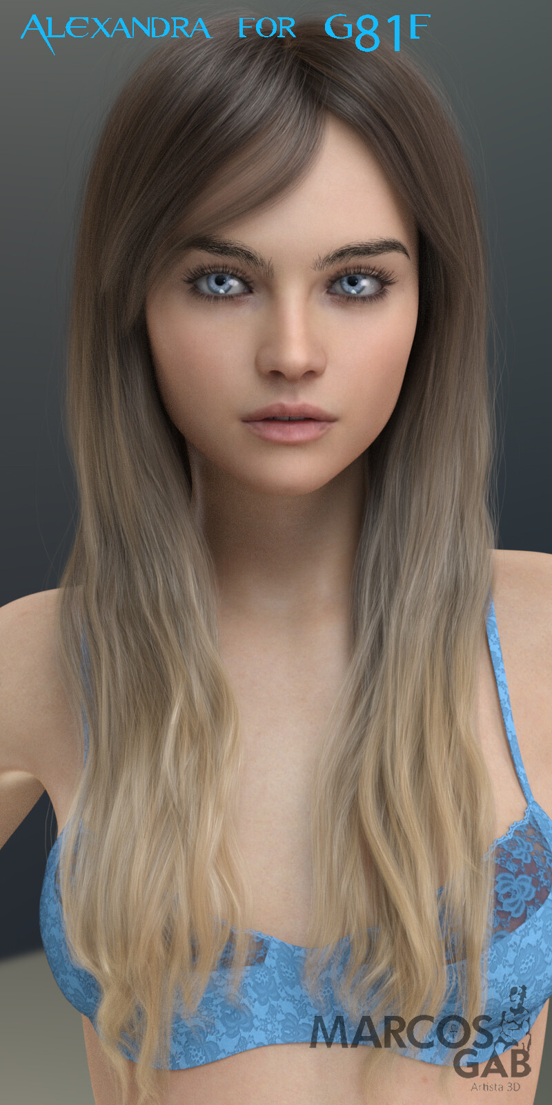 ArtStation - MGAB Alexandra for Genesis 8-1 Female | Resources