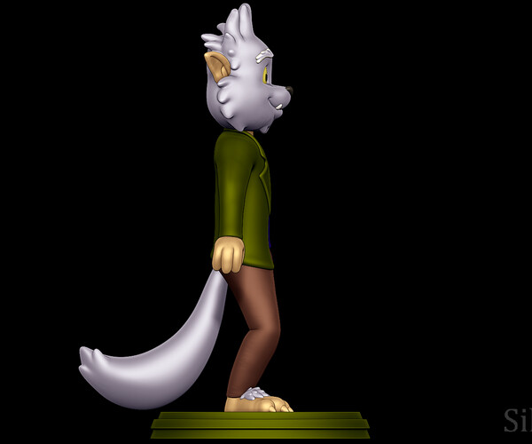 ArtStation - Wolf - Monster Mash 3D print model | Resources