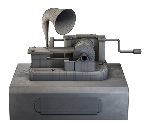 ArtStation - Music Box - Free Game Asset | Game Assets