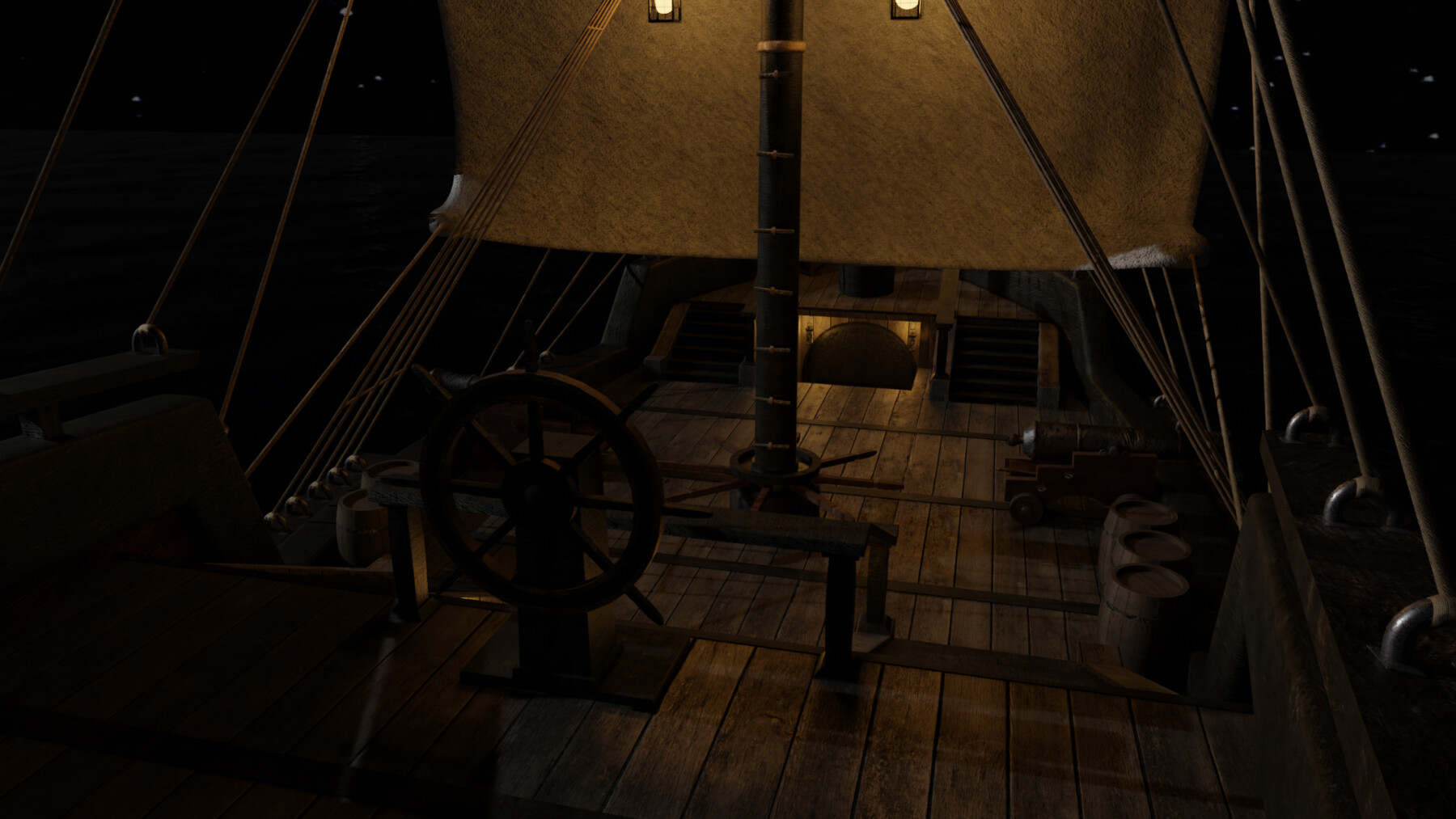 ArtStation - Medieval Ship | Game Assets