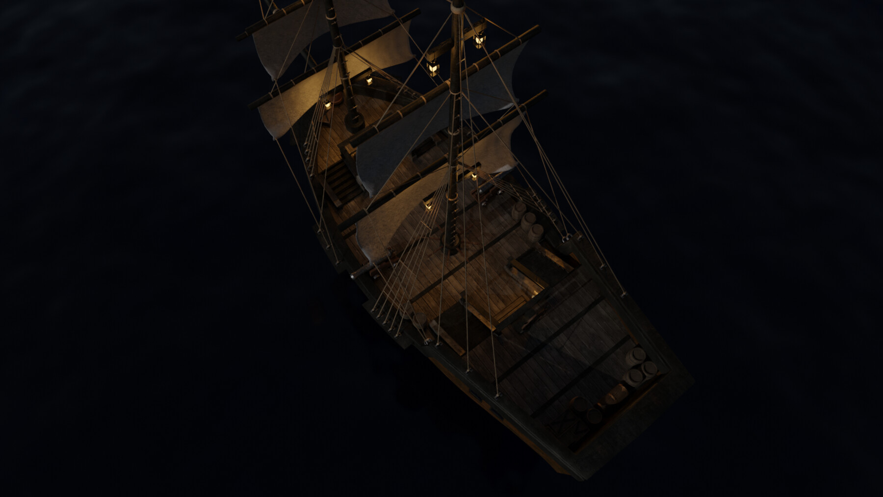 ArtStation - Medieval Ship | Game Assets